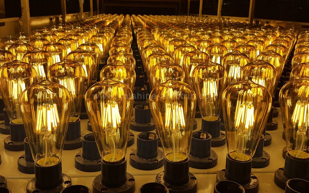 What is an LED filament bulb
